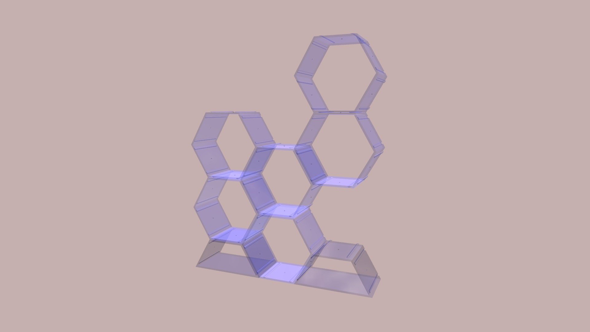 Acryl Hexagon #2 3,9" - 3D model by kaaa [64ca1f6] - Sketchfab