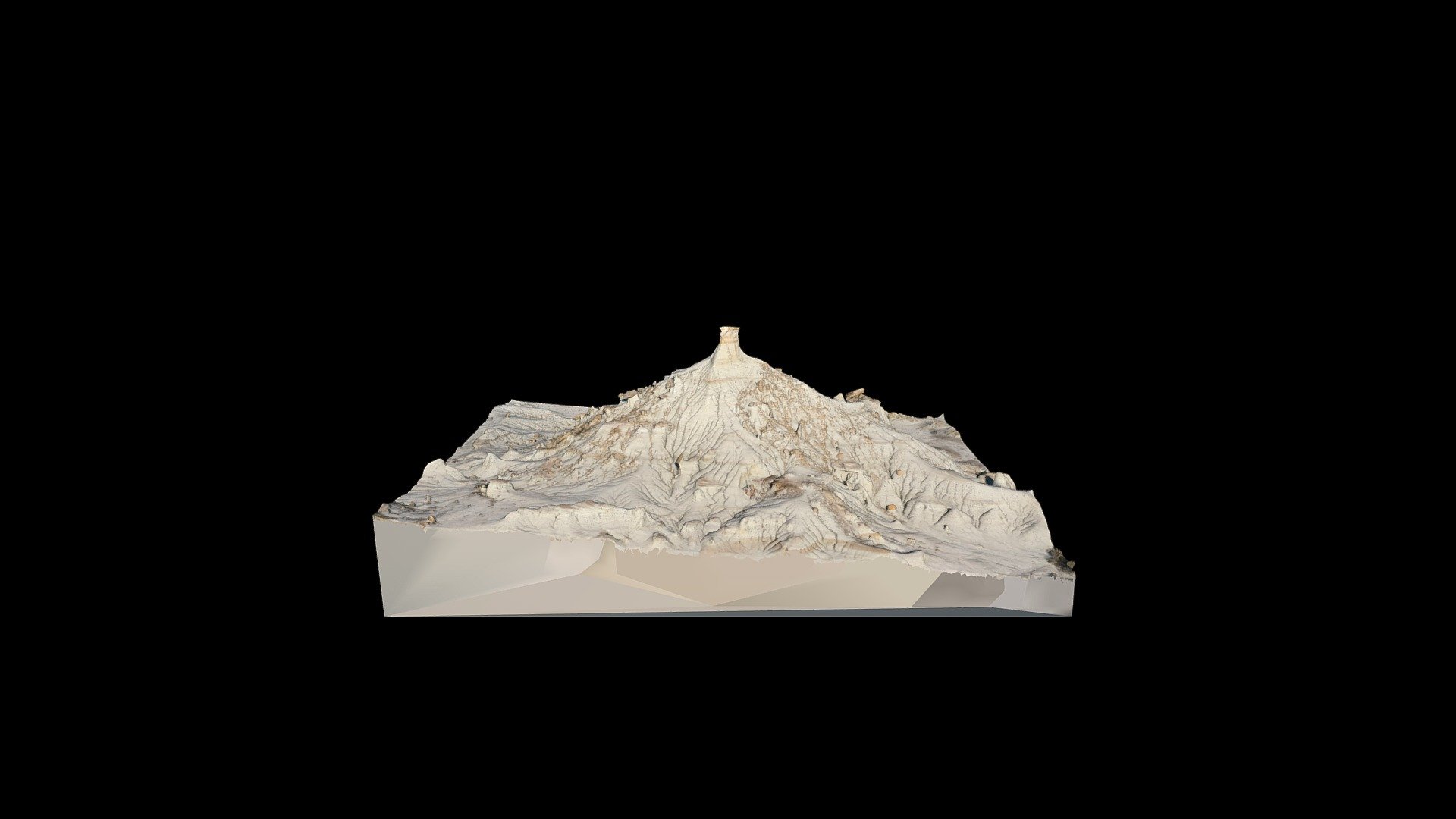 The Lonesome Hoodoo High Detail - 3D model by Chuck Dickens (@bdickens ...
