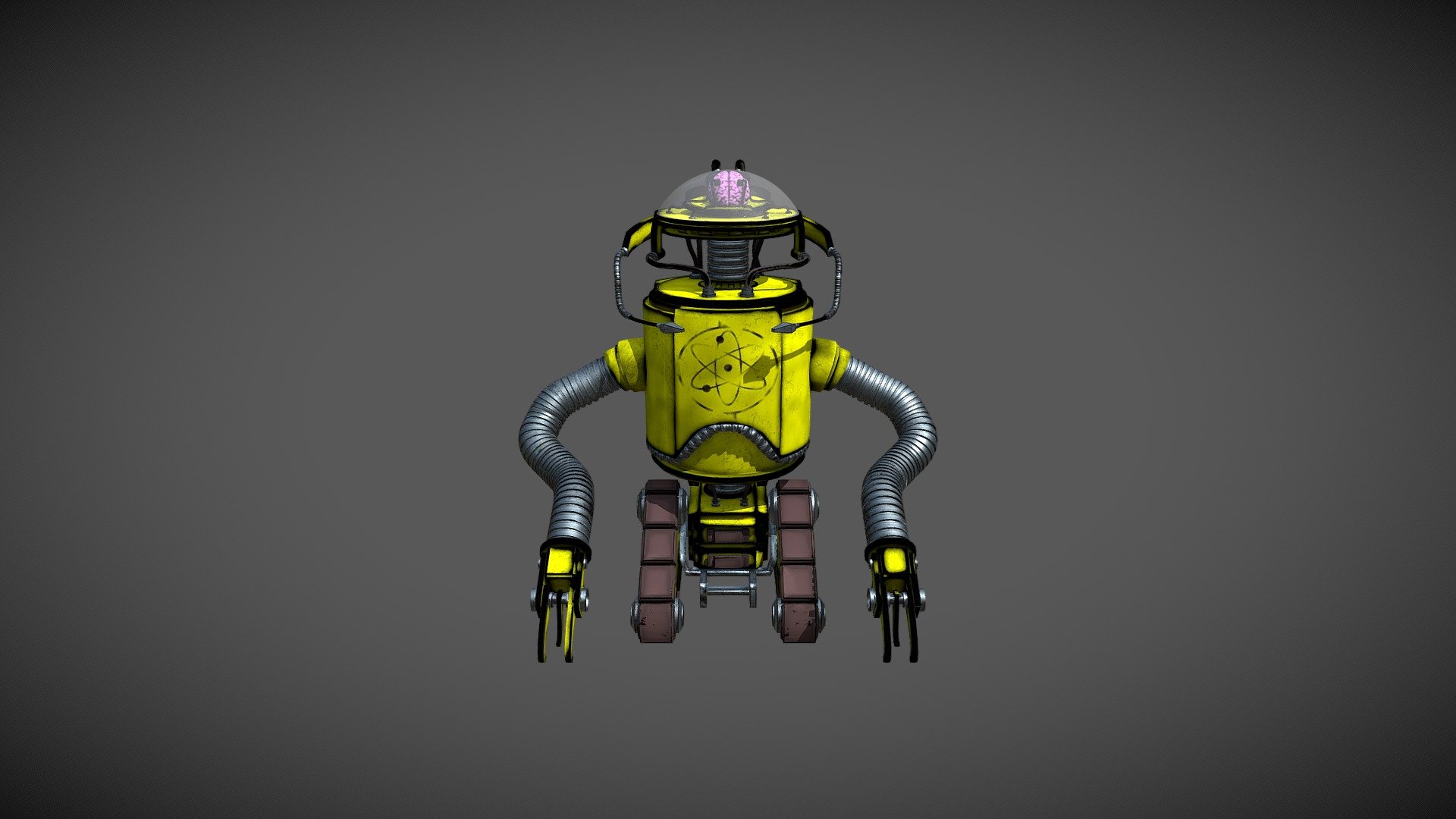 Stylized Robot - Final - Download Free 3D model by ZachWilkins1997 ...