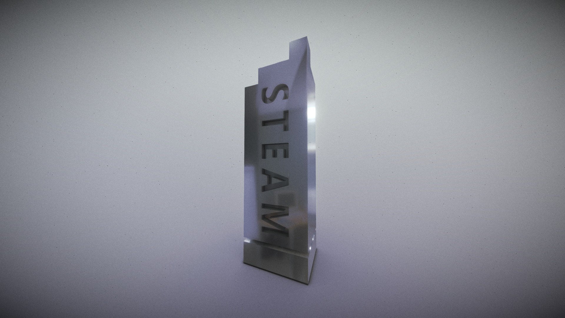 Steam Awards Trophy - 3D model by TheLuchenator [64cfb02] - Sketchfab