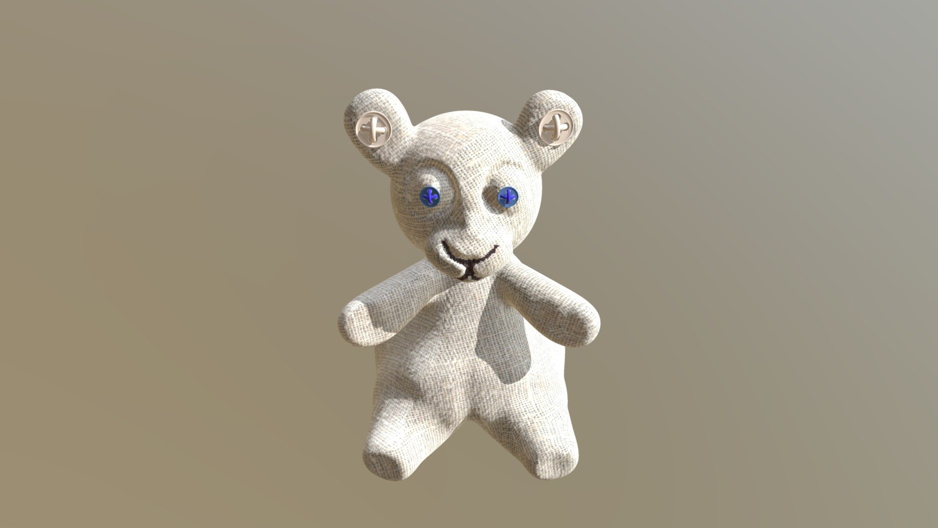 Teddy bear - Download Free 3D model by tharkadharshana [64d0792 ...