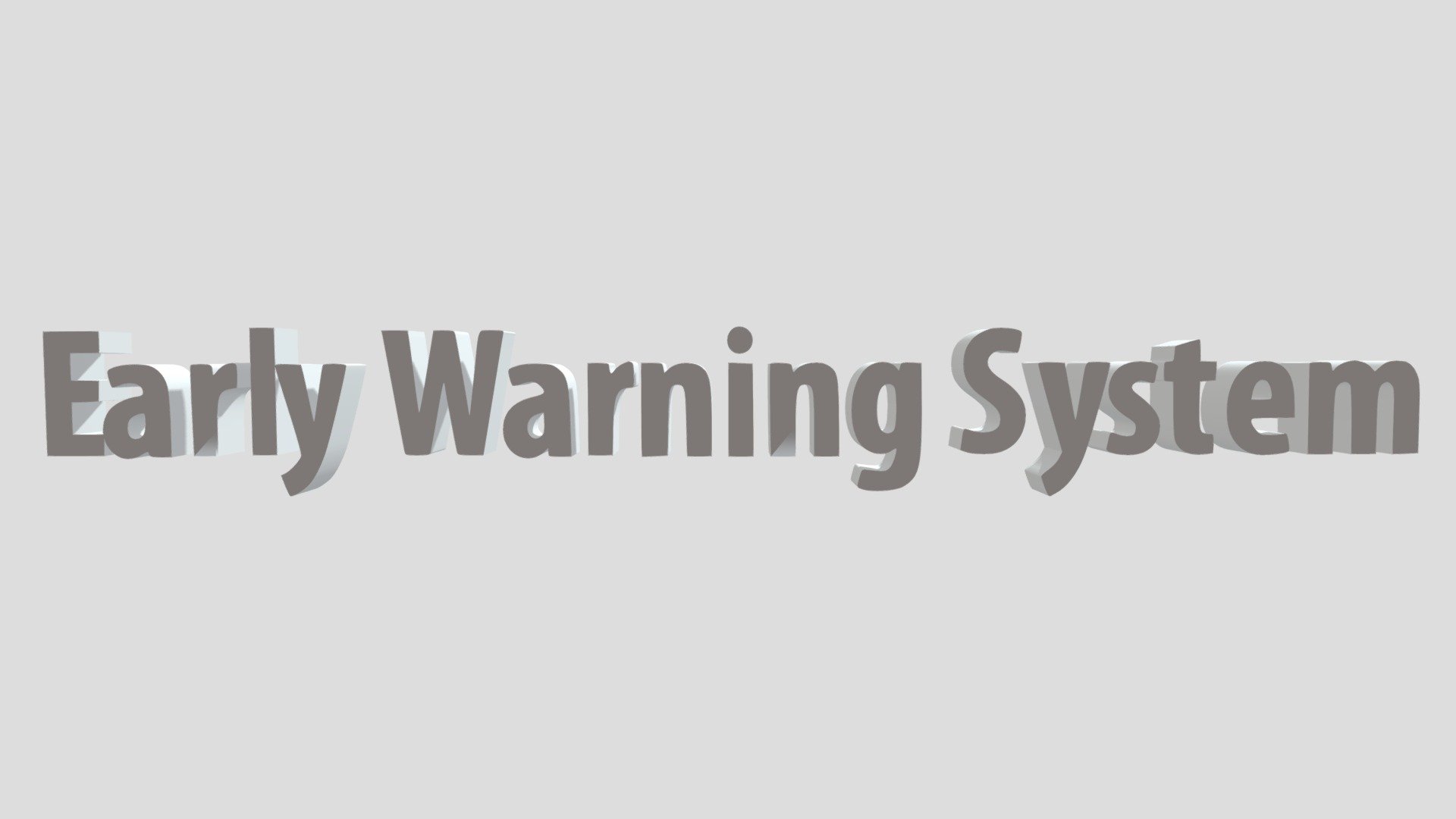 Early Warning System - Download Free 3D model by nicmitham [64d12c5 ...