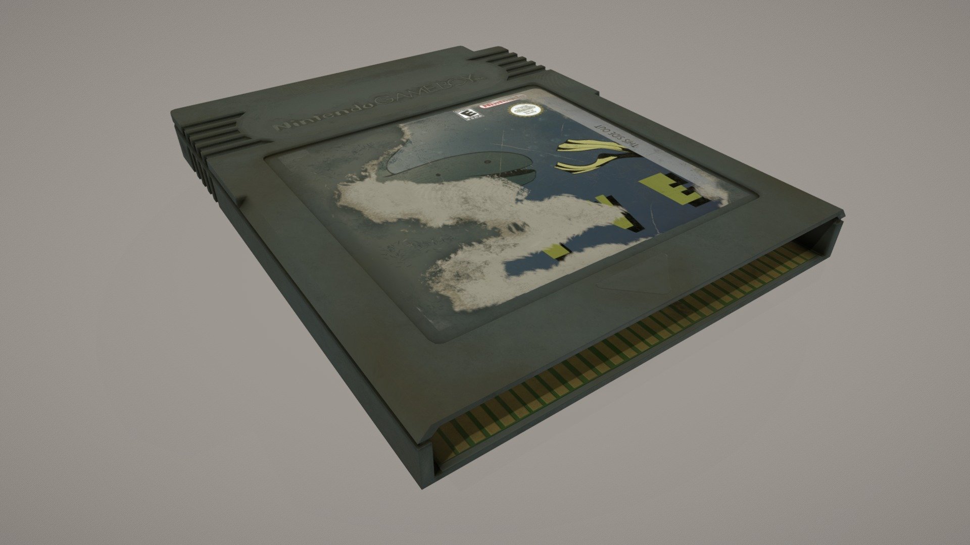 Gameboy Cartridge - Buy Royalty Free 3D model by LouisaMontali [64d393c ...