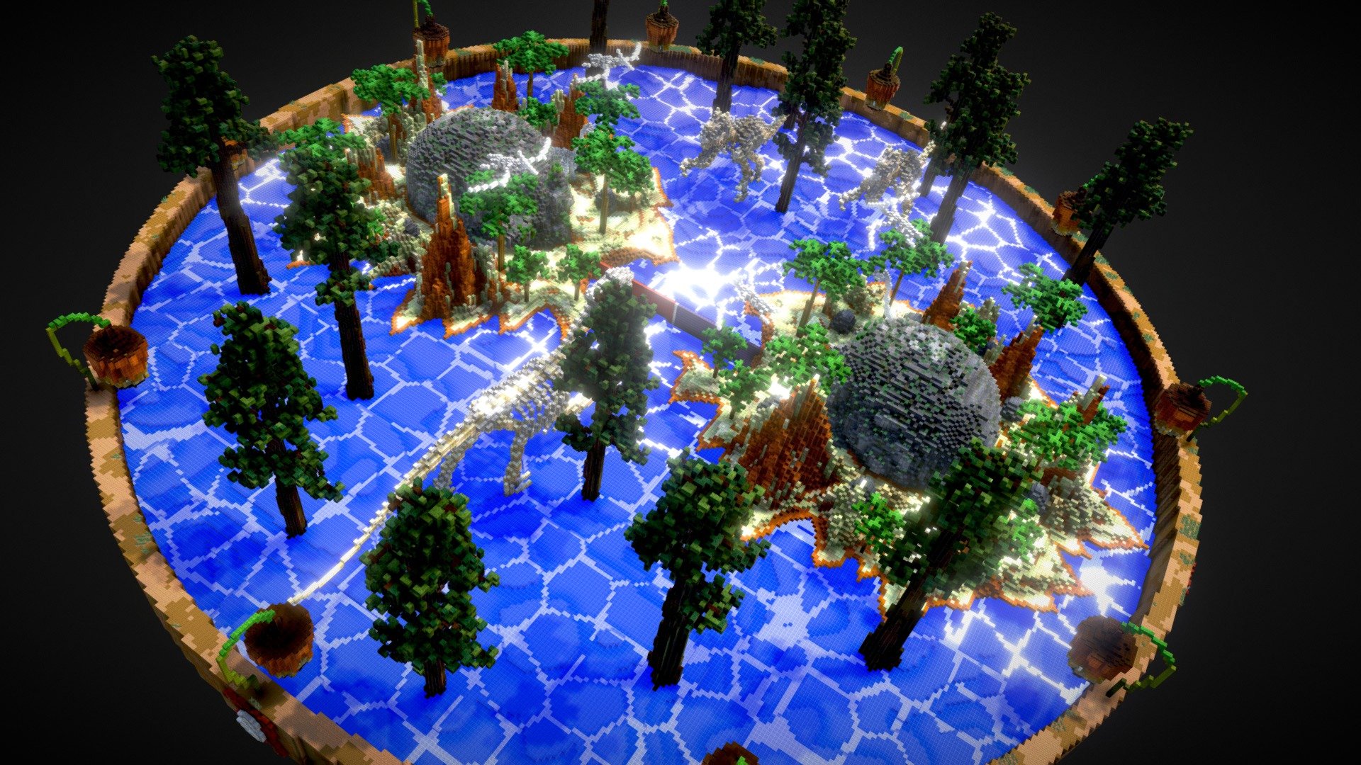 Creepy Island Arena - Download Free 3D model by KoraProjects [64d3dc7 ...