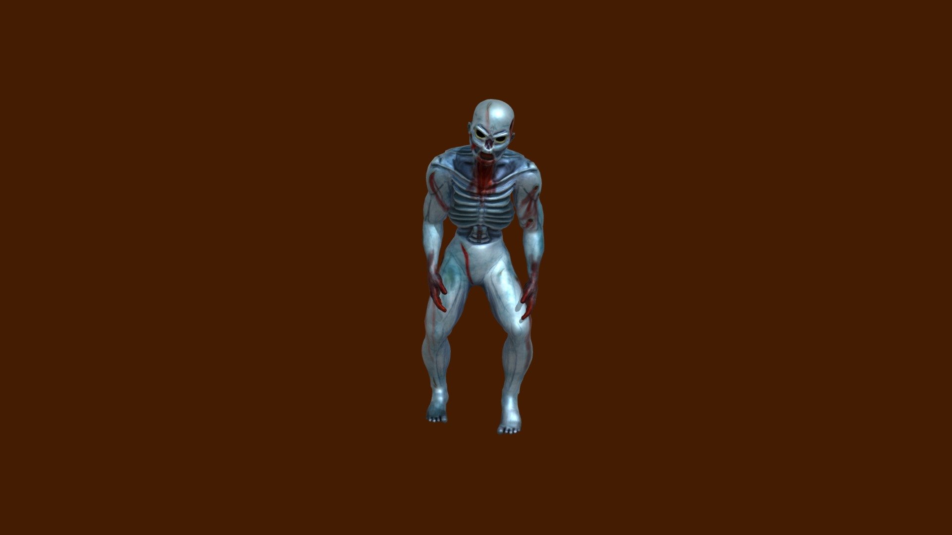 Zombie Walking - 3D model by Jotape Oliveira (@jpoliveira3090) [64d4185 ...