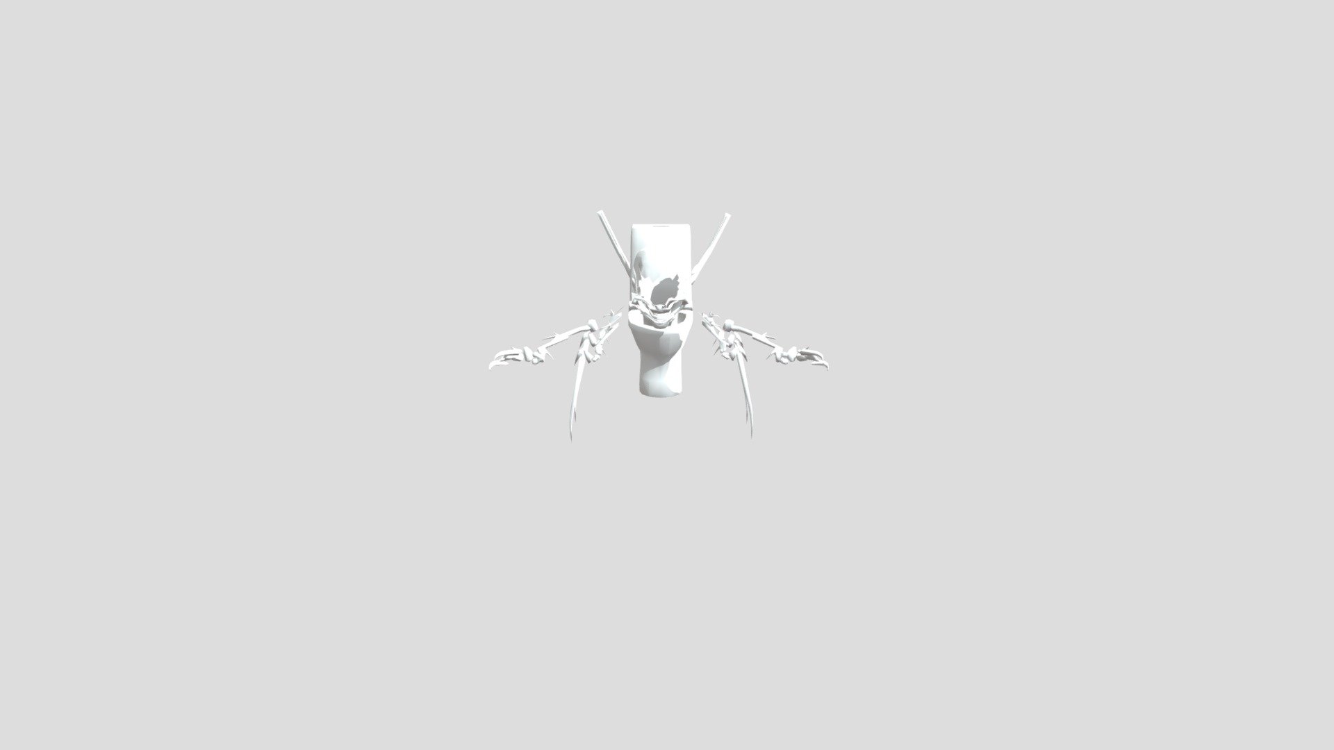 Broken Scientist Toilet - Download Free 3D model by ASP ...