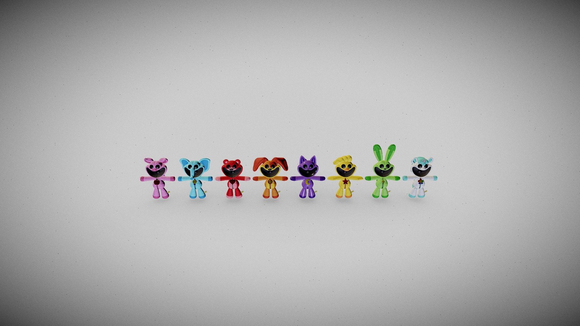 poppy_playtime_chapter_4_-_smiling_critters - 3D model by ...