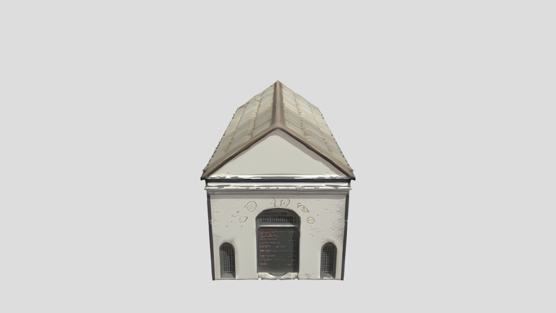 historic stone building - 3D model by AI Photogrammetry (@Above-Israel ...