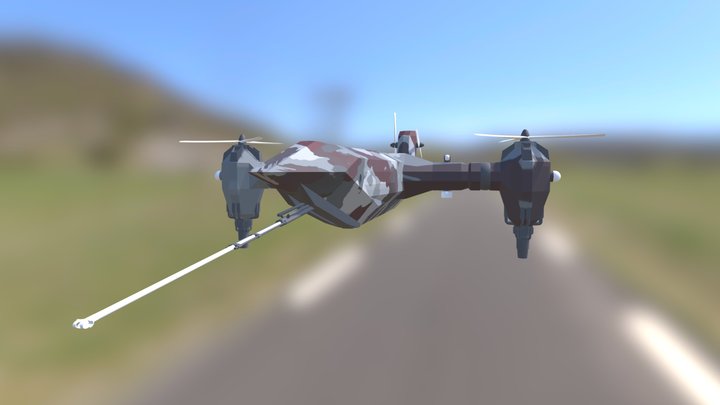 Vtol-aircraft 3D models - Sketchfab