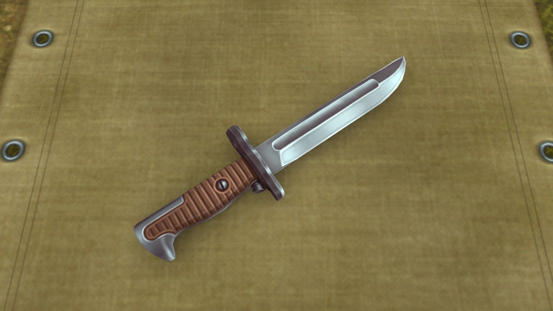 Hand-Painted Bayonet М-1903 (American) Model - 3D model by GrunoKromer ...