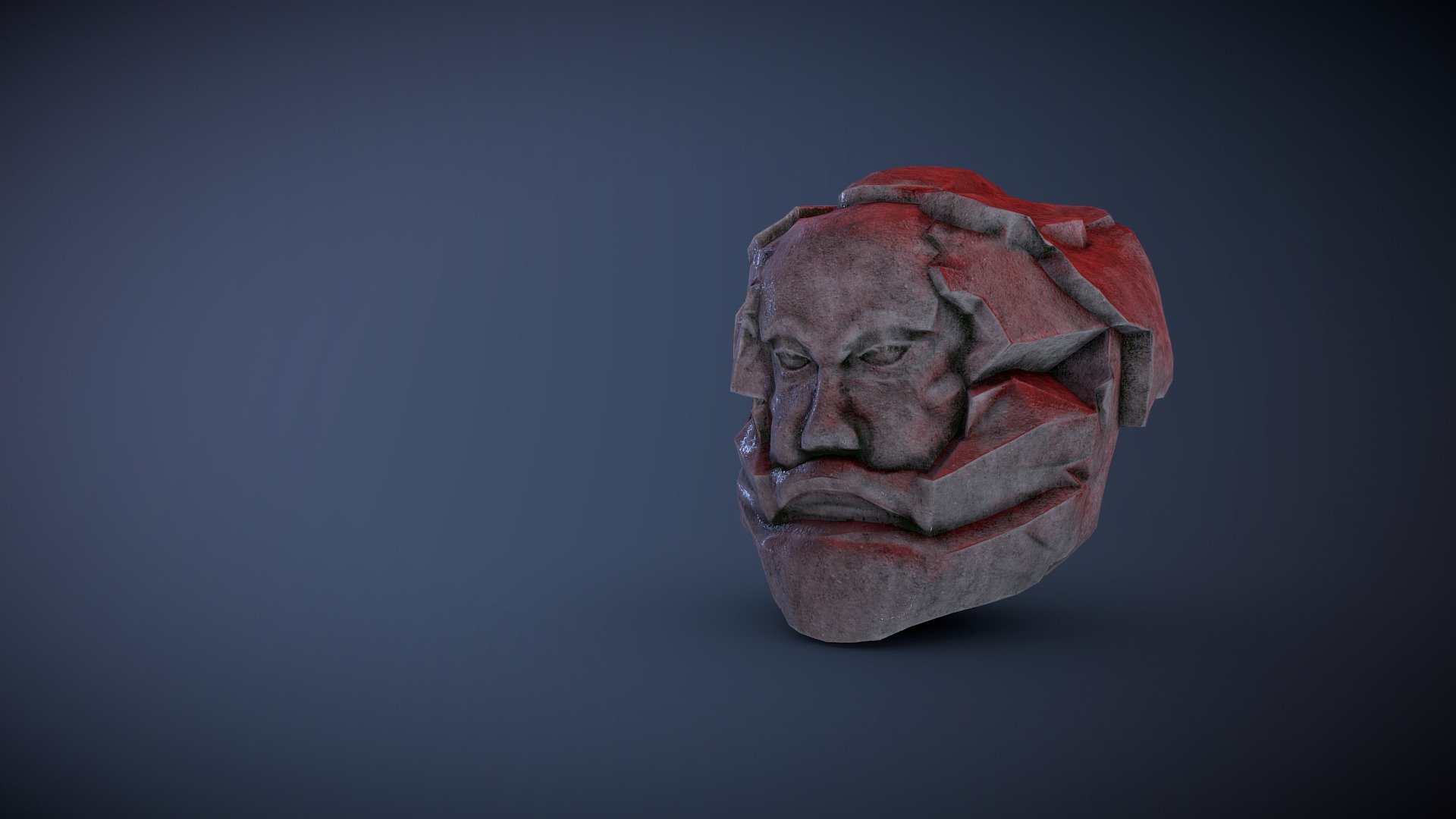 Marx Head - Download Free 3D model by wojciechmiedziocha [64dad84 ...