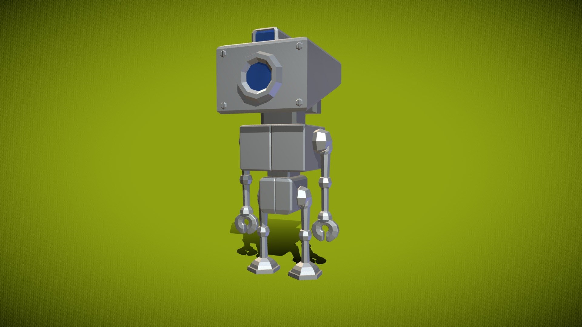 Robot Camera - Download Free 3D model by Yerko Alarcón (@YerkoAlarcon ...