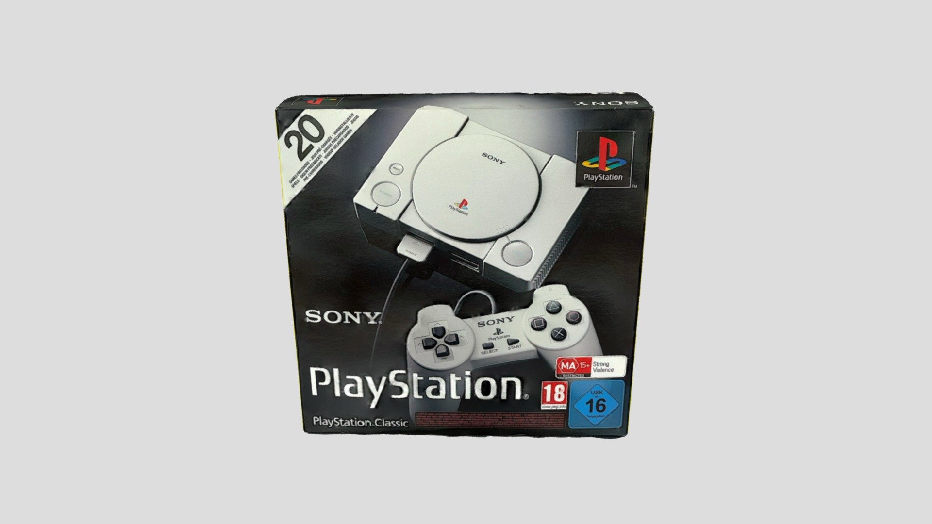 PlayStation Classic Box - Download Free 3D model by DinkaDanka [64dcf0b ...