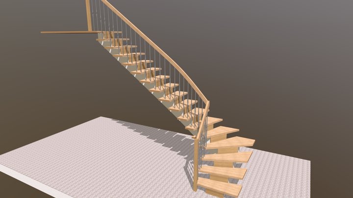 Stair-staircase 3D models - Sketchfab