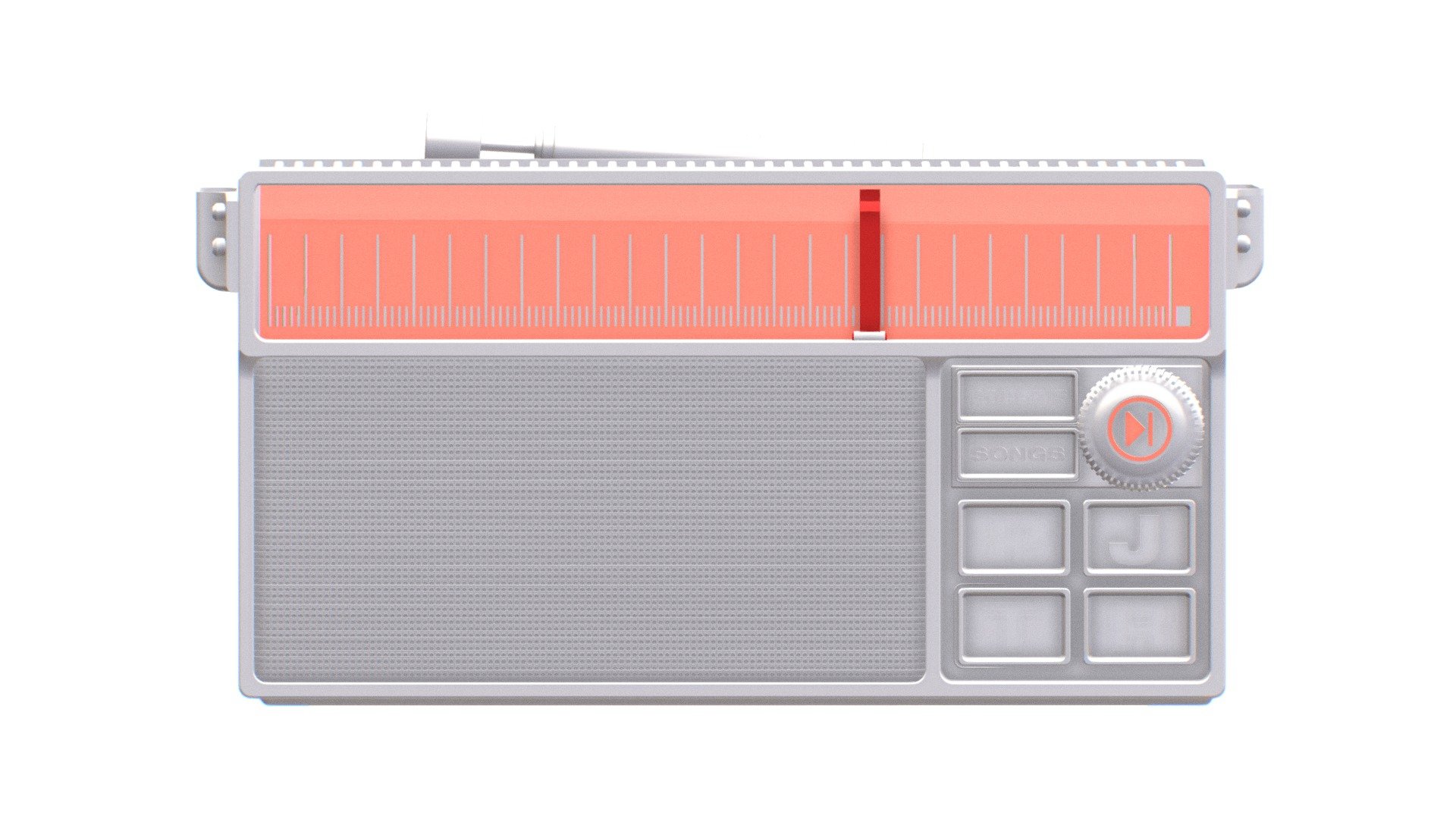 TMR Radio - 3D model by benlunato [64ddcc0] - Sketchfab