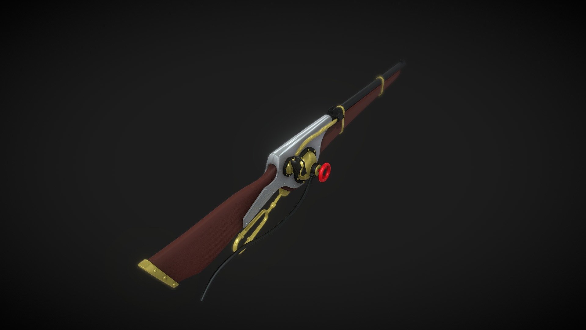 Steam Rifle - Download Free 3D model by imnuts000 [64ded9c] - Sketchfab