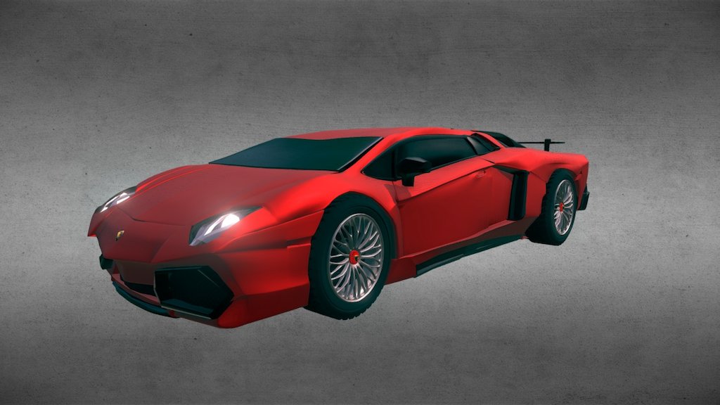 high poly car - 3D model by youmeowmeow [64df17e] - Sketchfab
