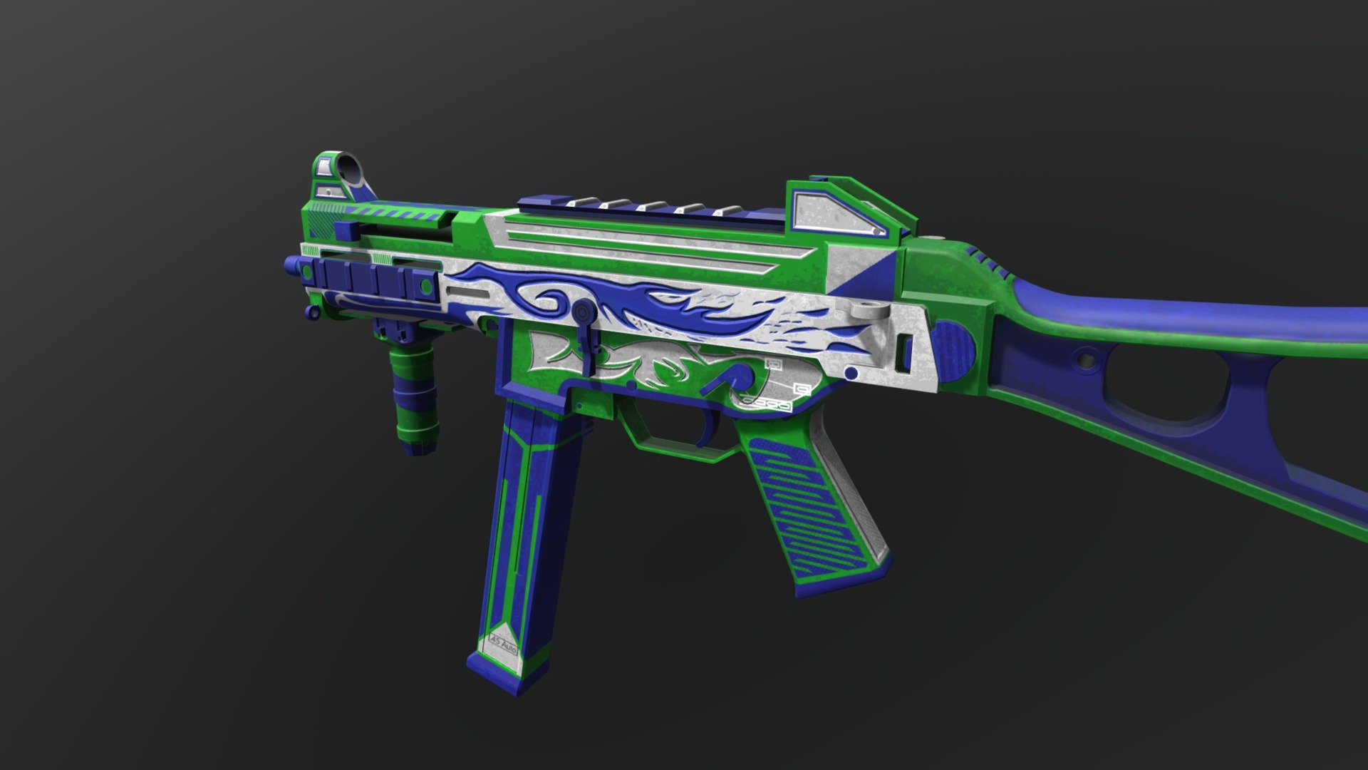 Ump-45 - 3D model by SpecialBlow [64e0bf9] - Sketchfab