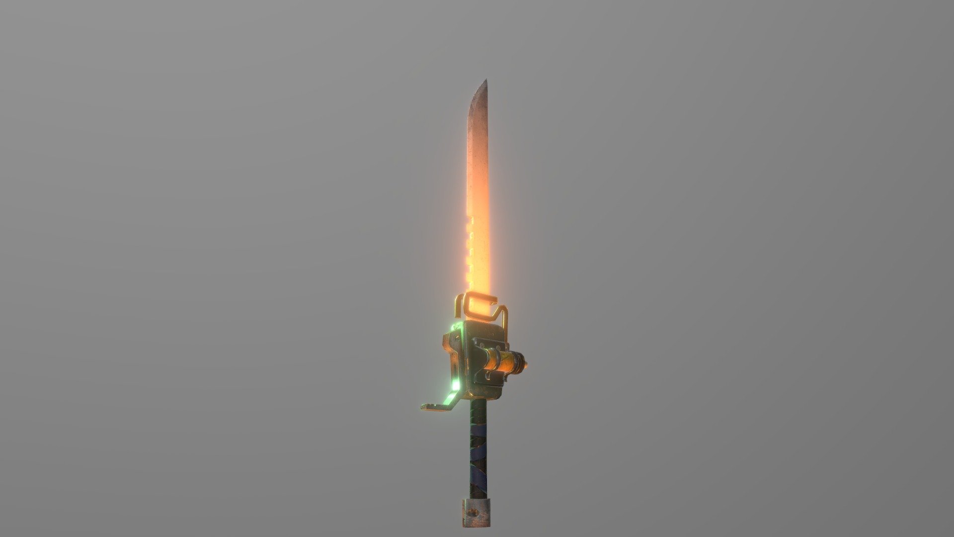 1000°c Sword | Free game ready asset - Download Free 3D model by ...