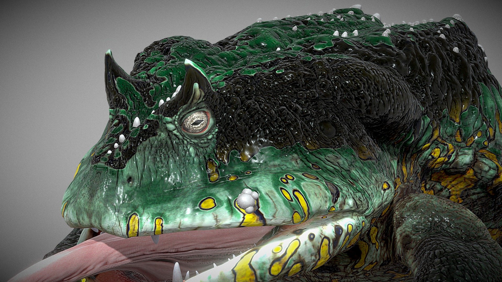 Dino Hoarders' TLC Mod - Beelzebufo - 3D model by podcreature [64e4939 ...