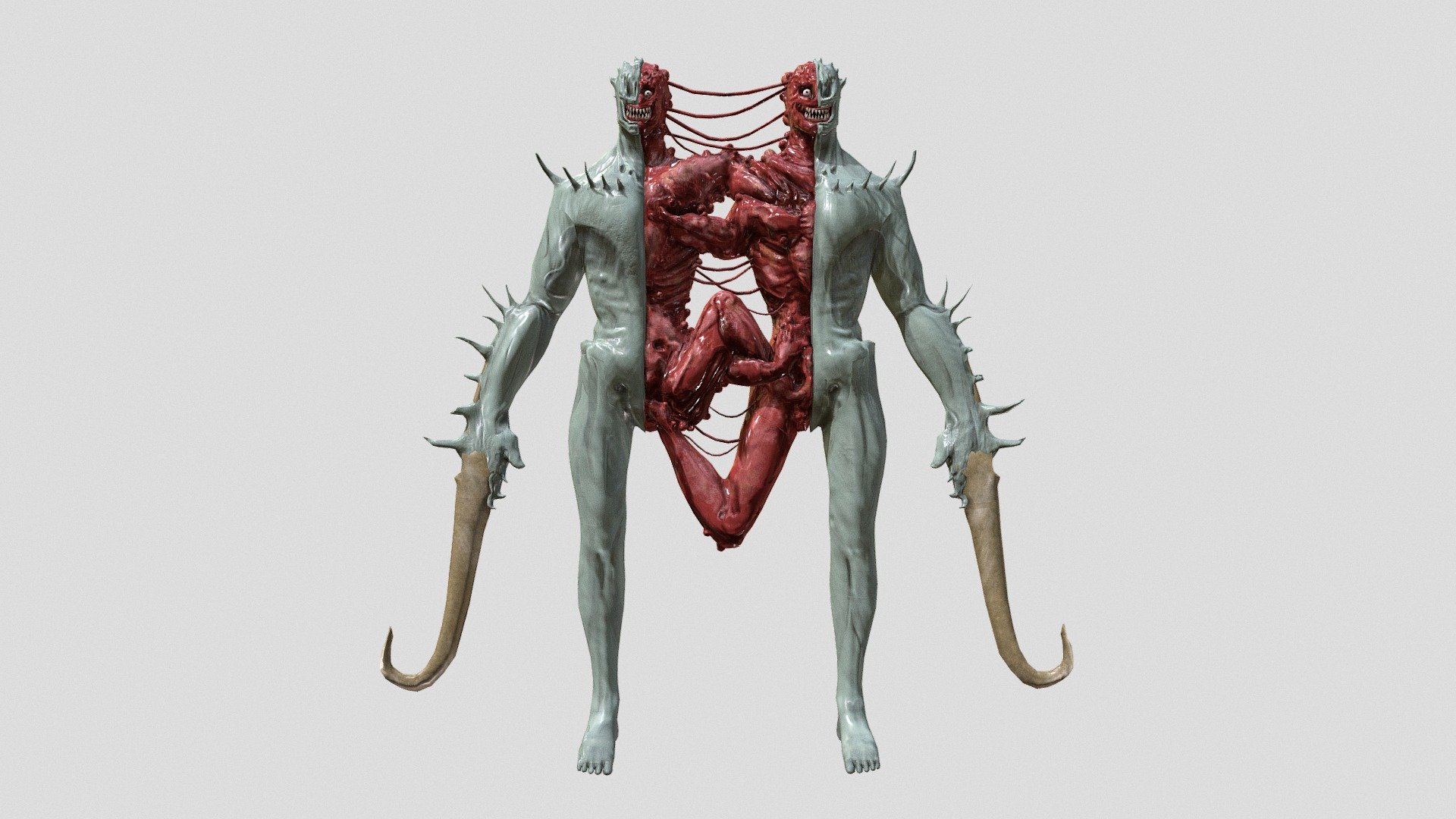 Horror Character Sculpt - RE: Revelations - 3D model by PastryKyun ...