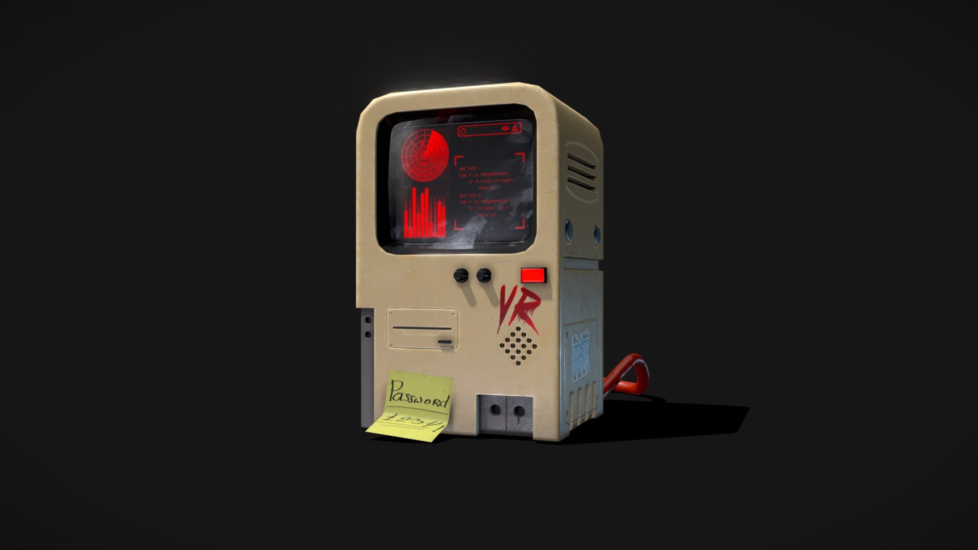 Old computer - Download Free 3D model by pretty_sloth [64e70bd] - Sketchfab