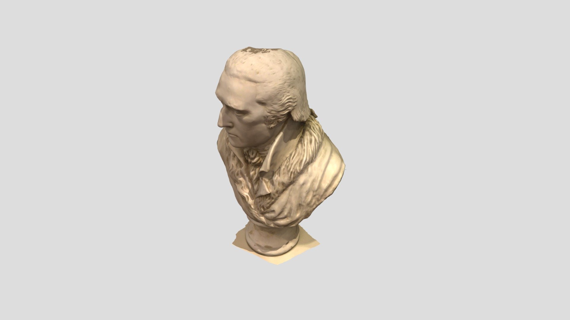 Philip Syng Physick Bust (VCU_3D_7170) - 3D model by Virtual Curation ...