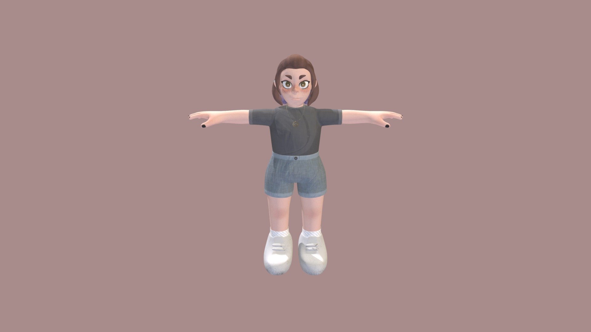 BJ (original character) - Download Free 3D model by Leon Da Kimchi ...