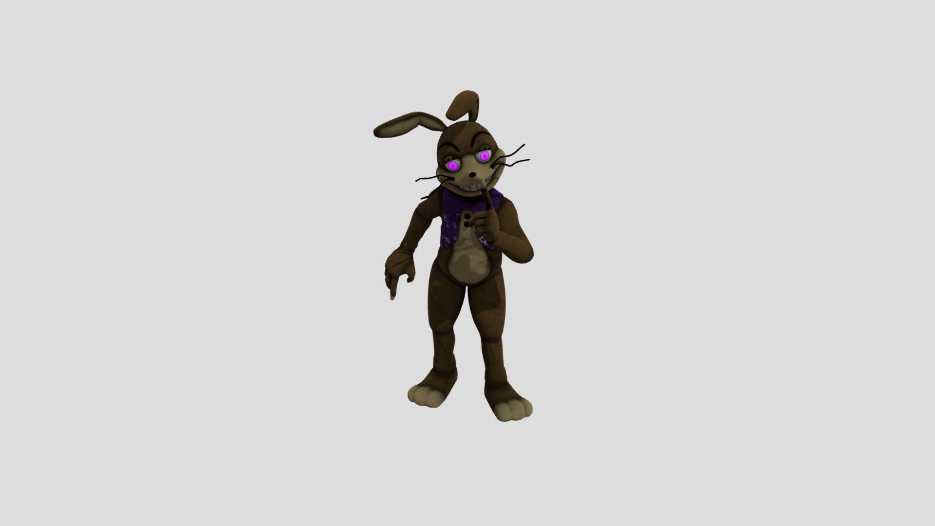 Glitchtrap retexture - Download Free 3D model by lukica890 [64e98c0 ...