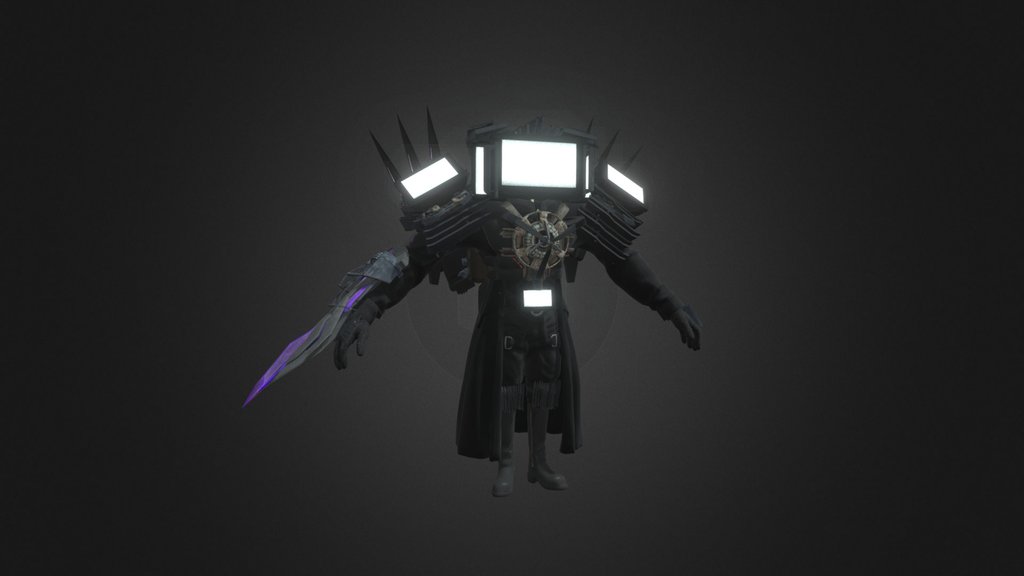 Titan tv man - A 3D model collection by mmontalvocinj - Sketchfab