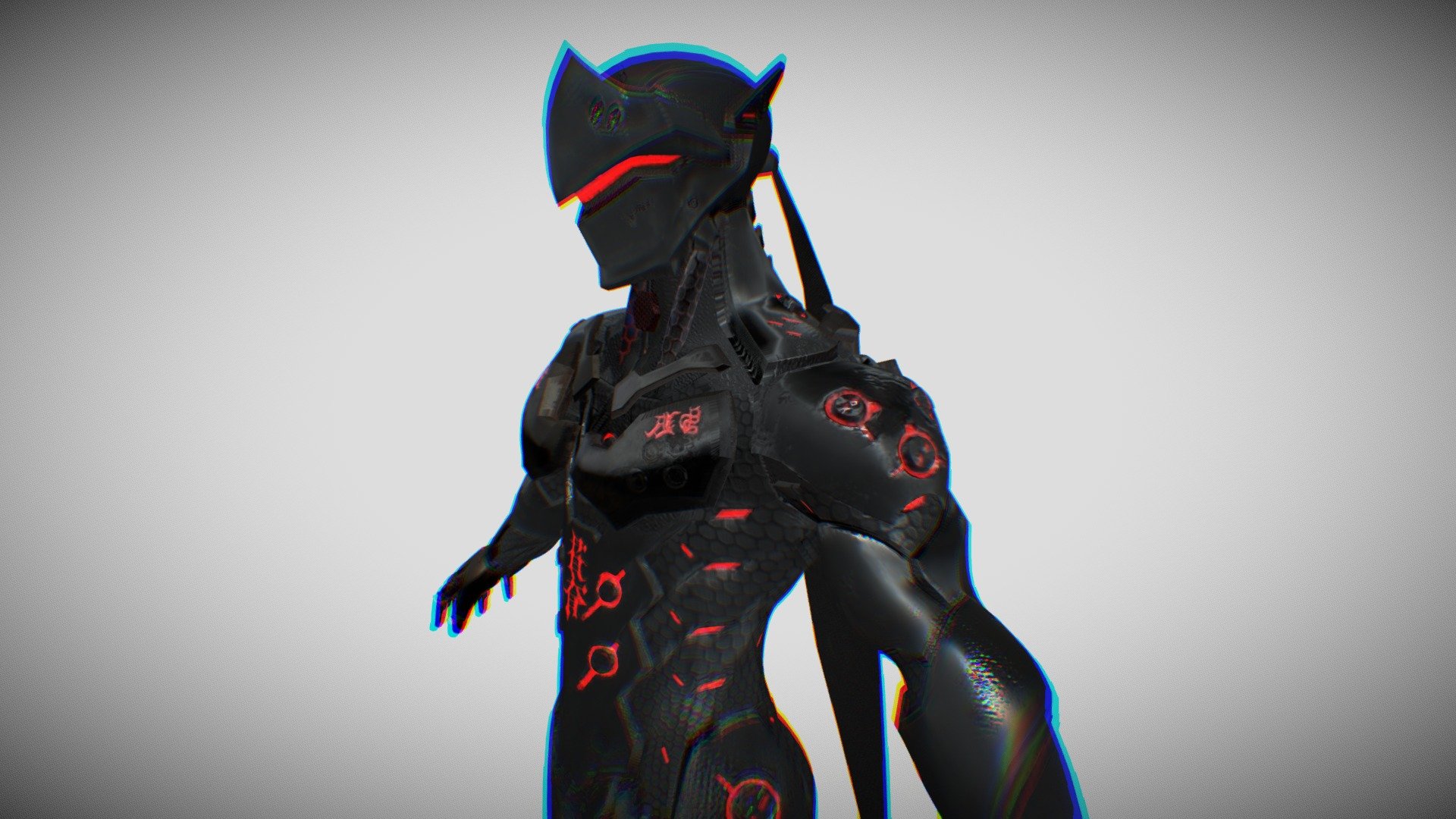 Genji - 3D model by SKIN (@haicao) [64ea46e] - Sketchfab