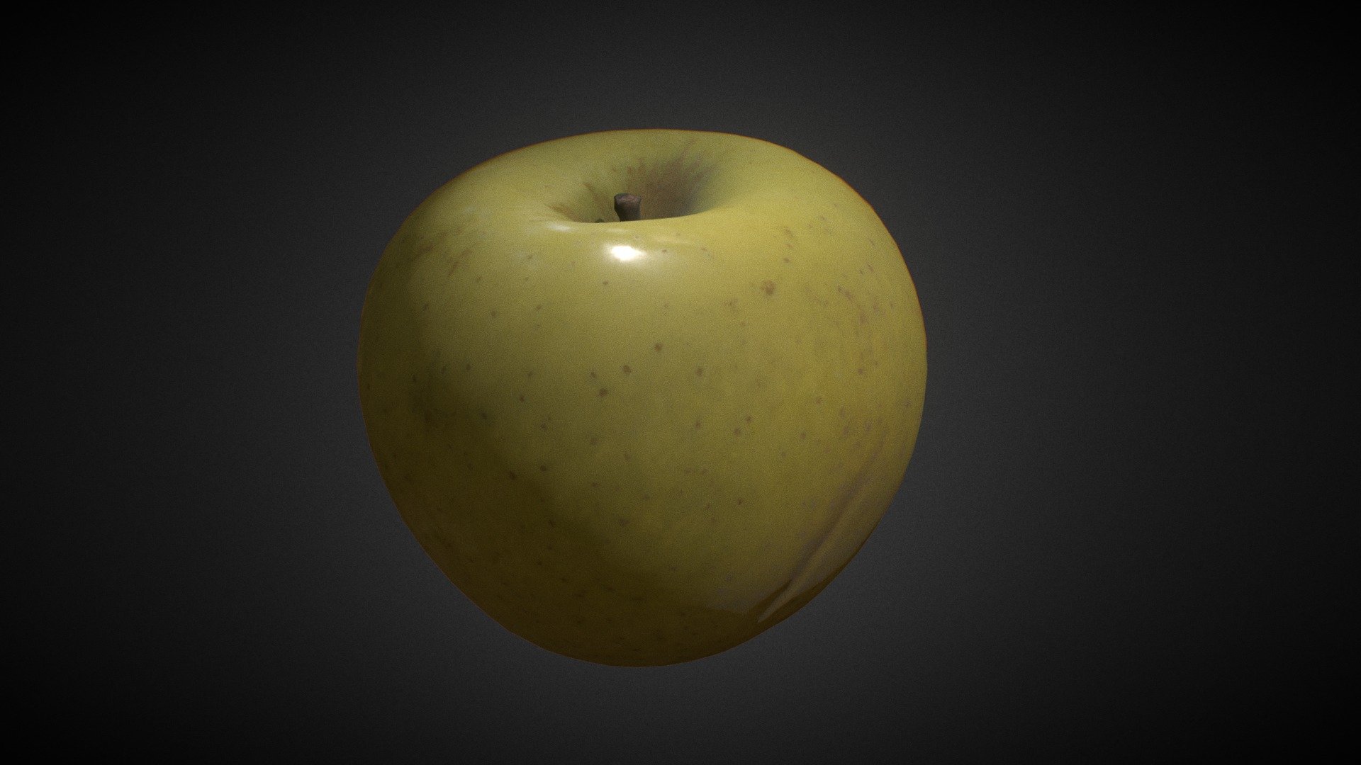 Green apple - Download Free 3D model by Brian Erbes (@default.cube ...