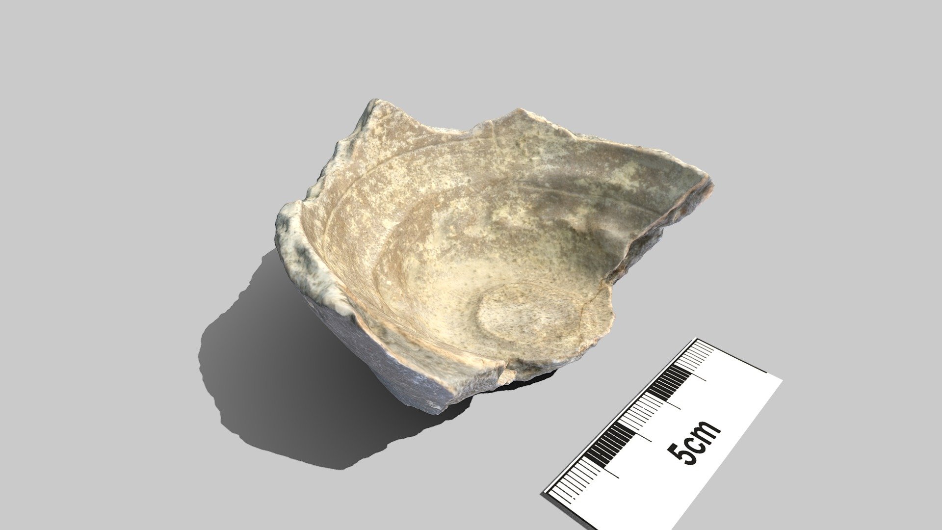 Roman Pot - base sherd - 3D model by National Trust Archaeology ...