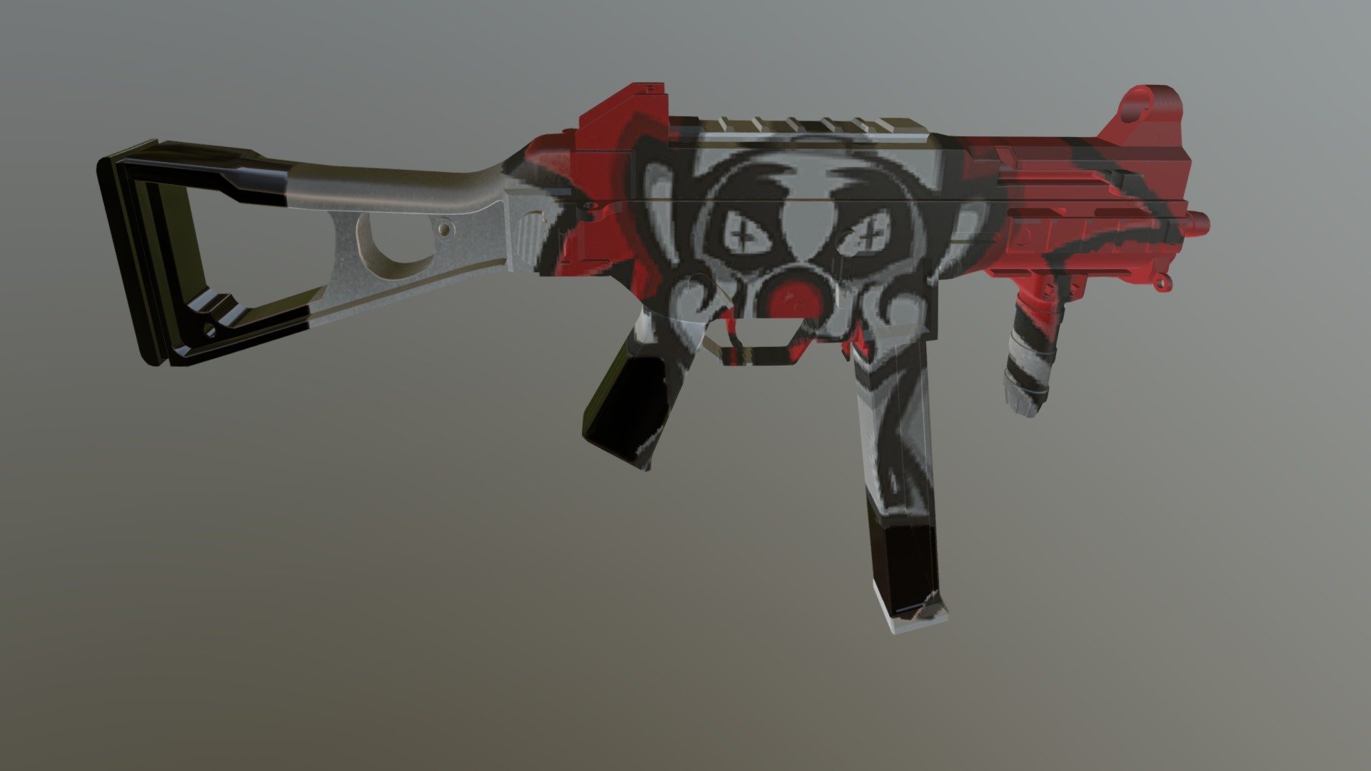 Clown UMP - 3D model by KERTENKERE (@yunusemregokdag) [64ec652] - Sketchfab