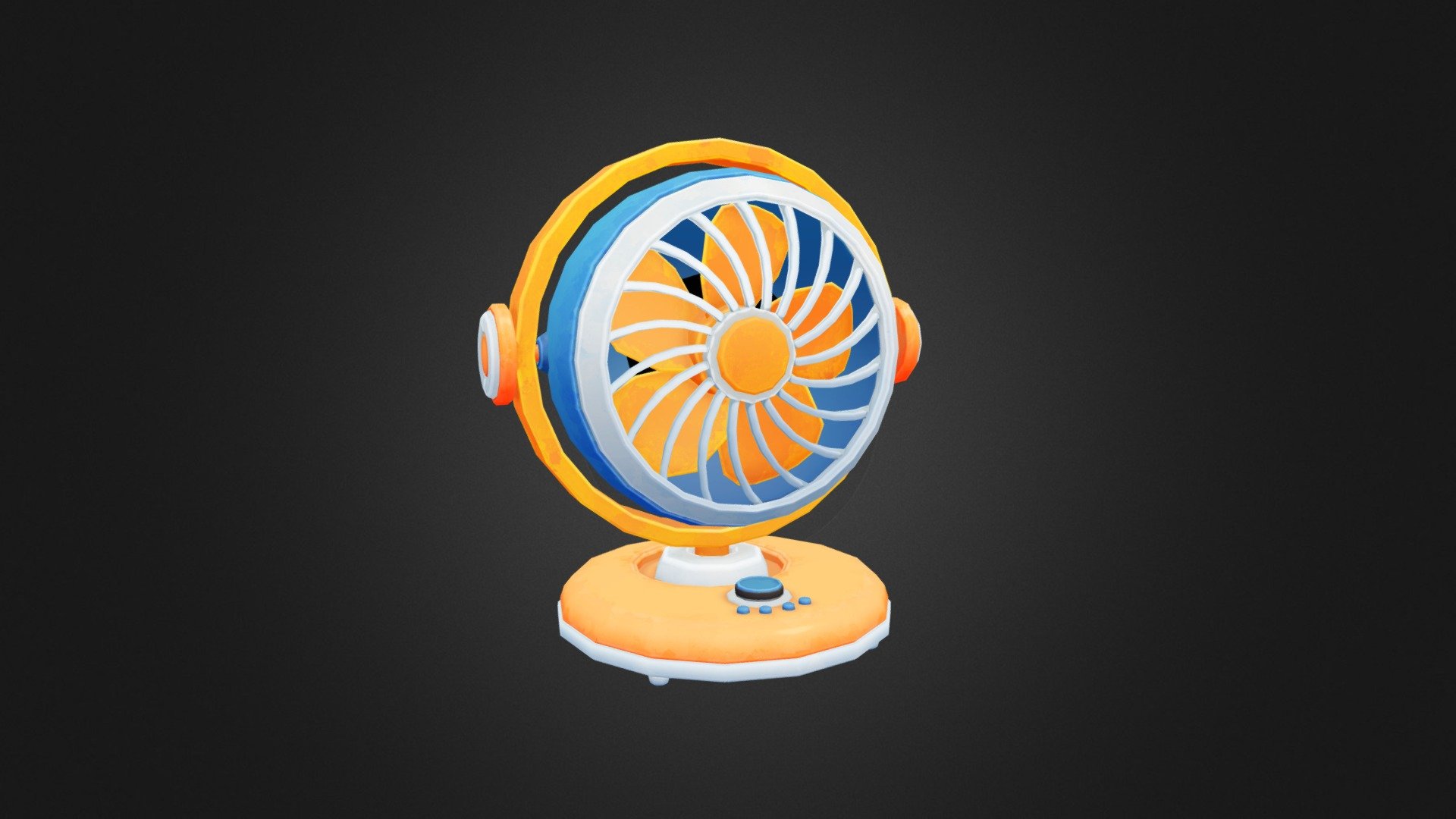 Desk fan - Buy Royalty Free 3D model by Gavin Ma (@gavinma718) [64ee24b ...