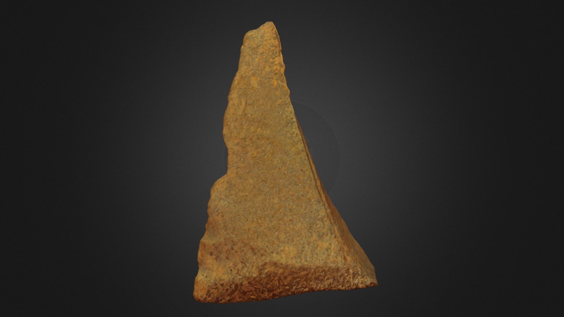 DdJf-9 Biface Fragment - 3D model by Lakehead Anthropology ...