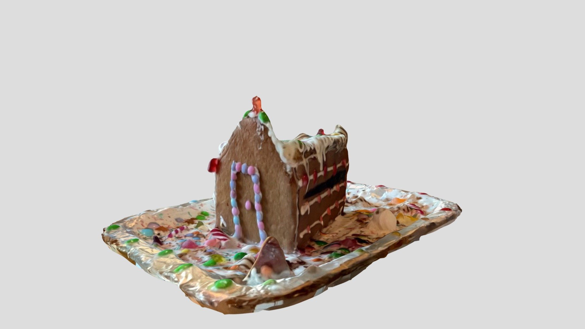 Gingerbread house 1 - 3D model by TSACS [64f1394] - Sketchfab