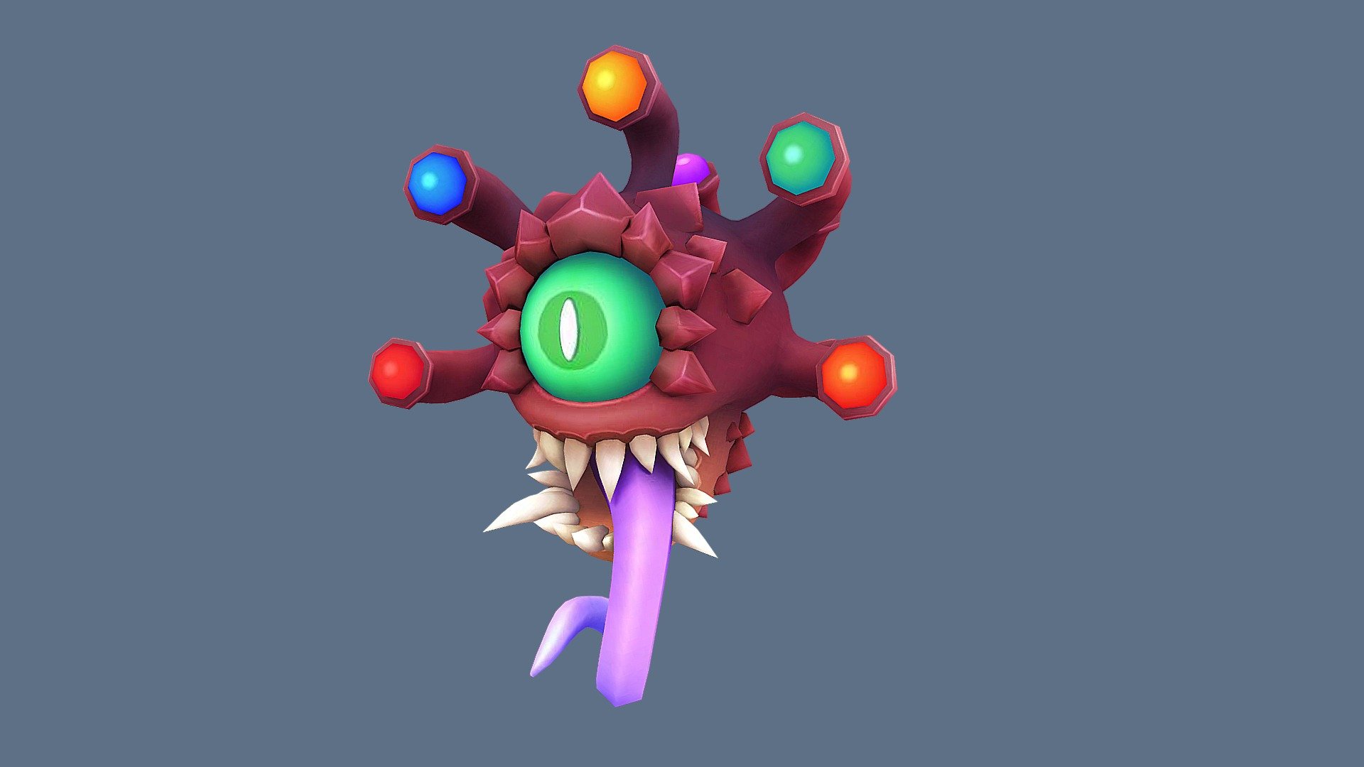 Beholder - Download Free 3D model by Captain LowPoly (@captainlowpoly ...