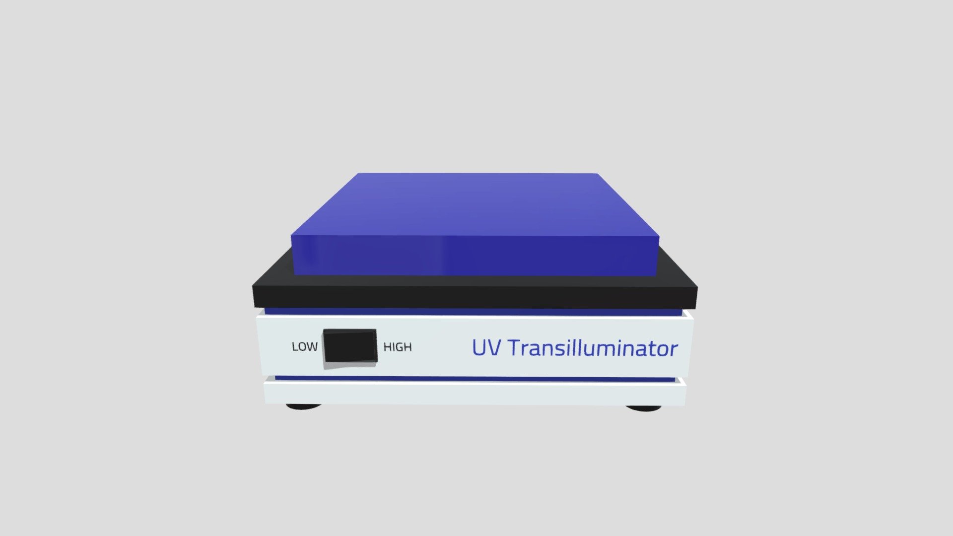 Uv Transilluminator - 3D model by Ayman.Bakshesh [64f3932] - Sketchfab