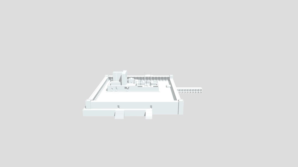 beis hamikdash - A 3D model collection by binyominkatz08 - Sketchfab