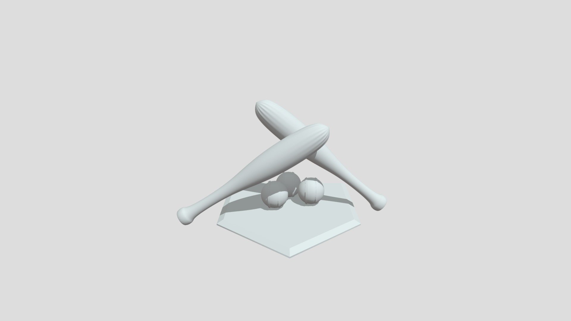 Baseball Monument - 3D model by rconroy10 [64f4d4f] - Sketchfab