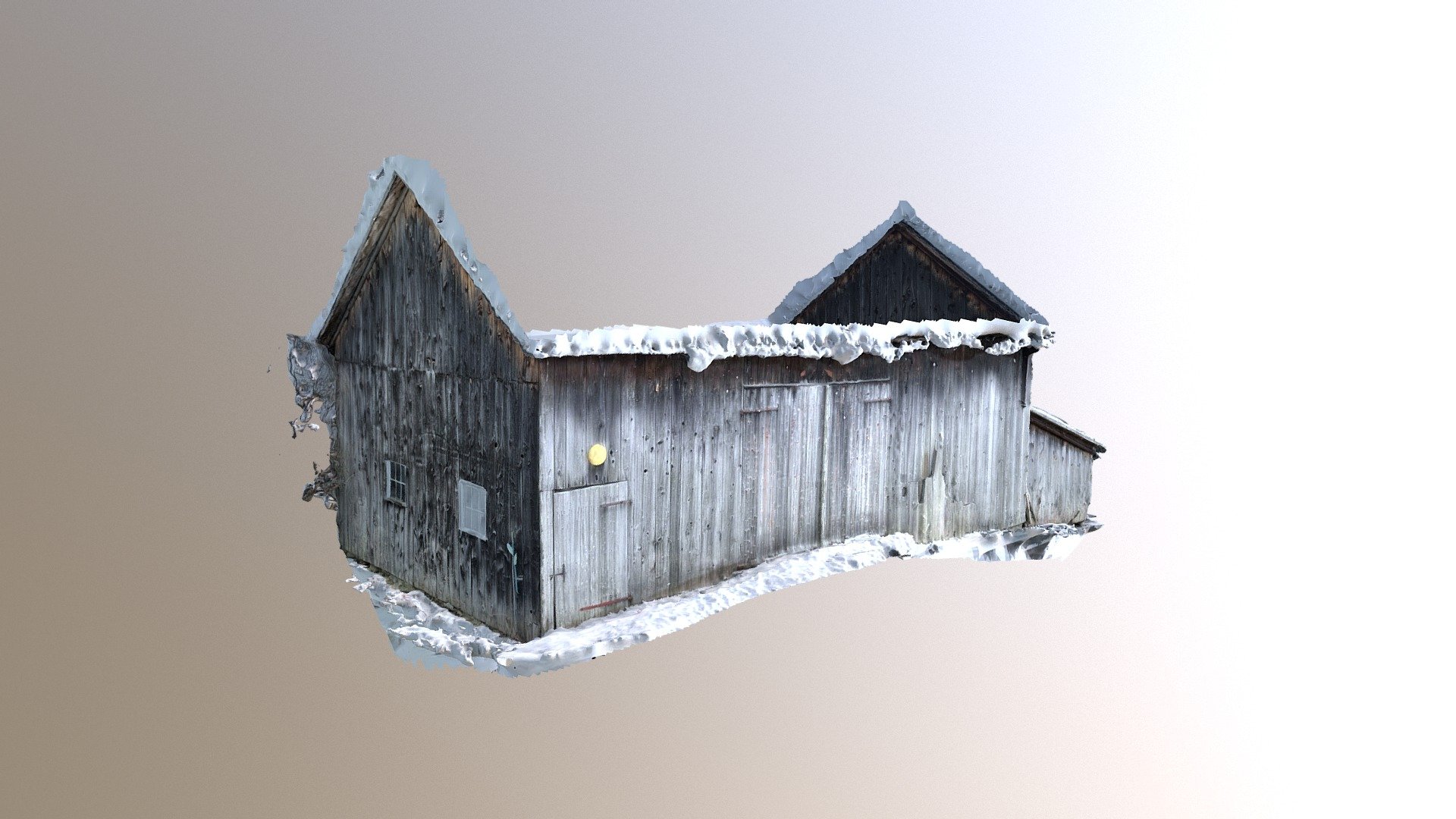 Brown Barn at the Robert Frost Stone House - 3D model by Bennington3D ...