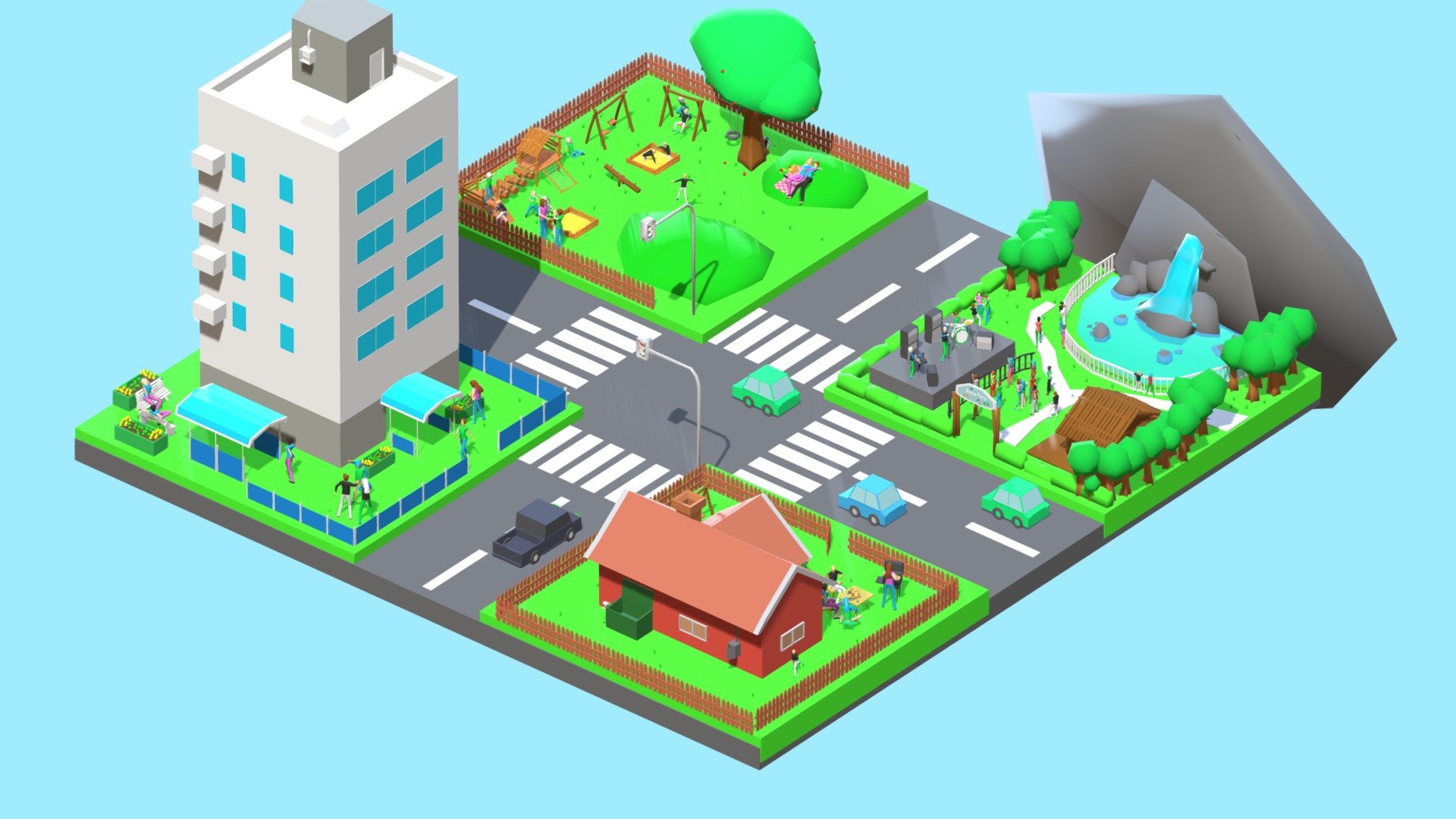 Small World - 3D model by Vinicius Lima (@ViniciusLima) [64f7c77 ...