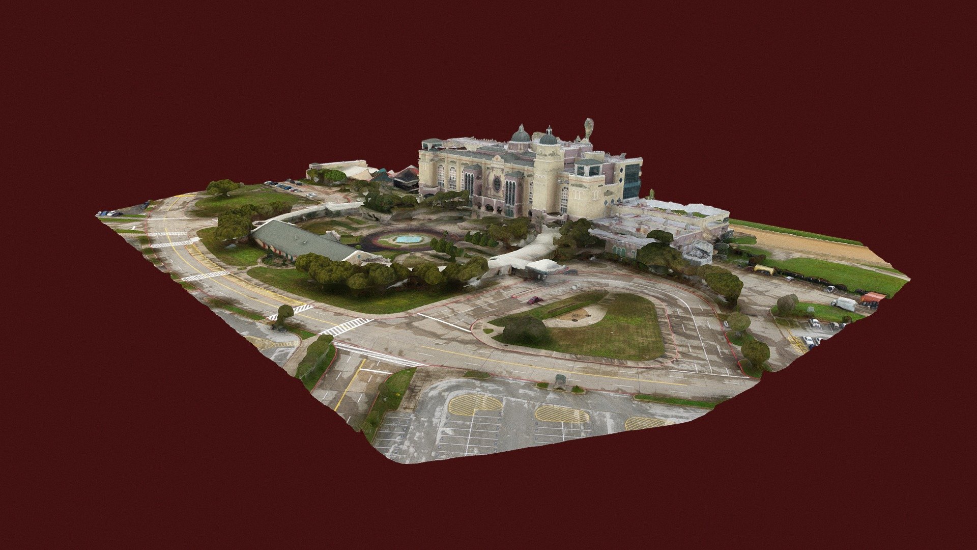 LSP Combined 2 Simplified 3d Mesh - 3D model by Aerial Drone ...