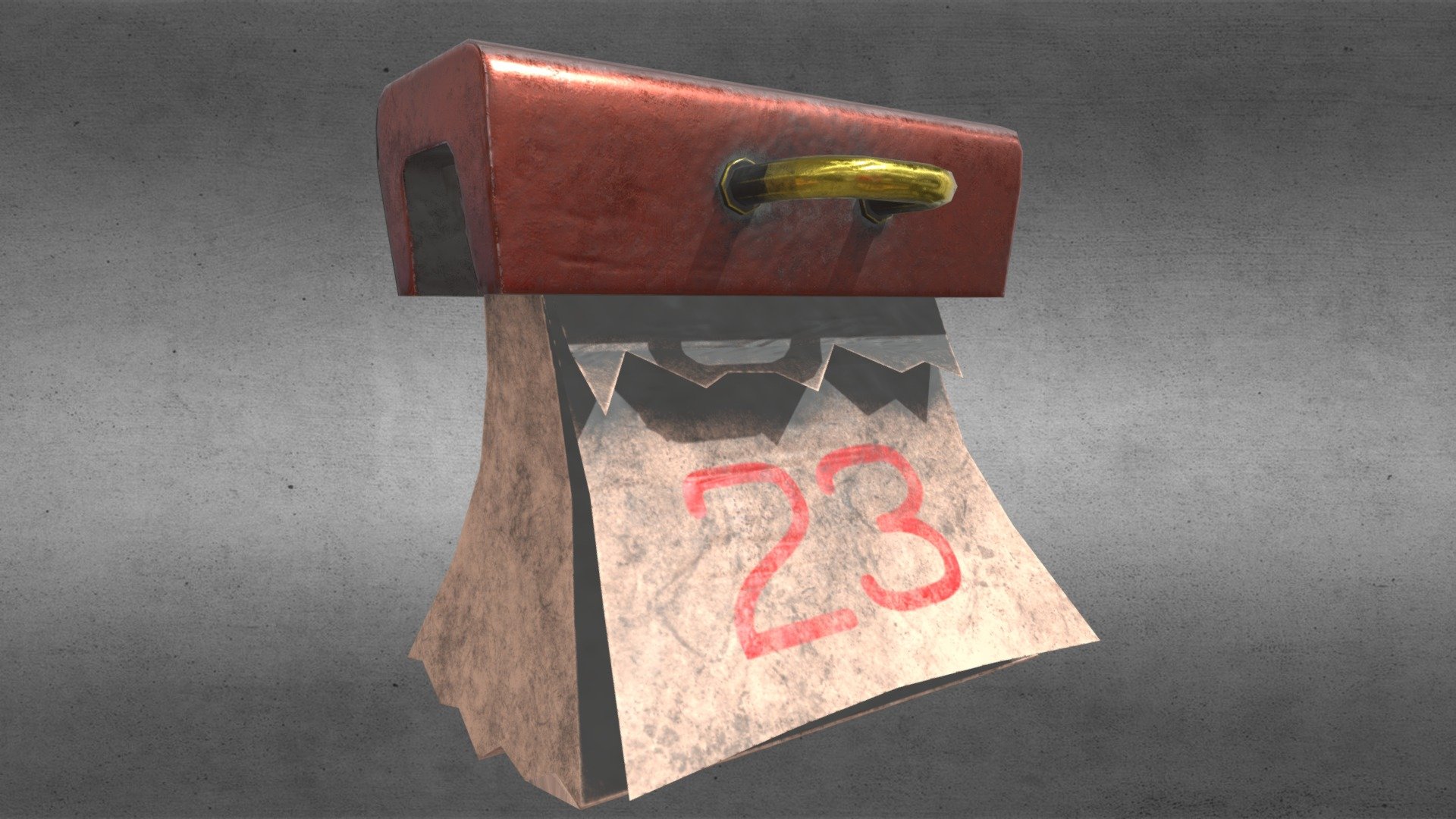 calendar - 3D model by moon_1222_moo_0619 [64f947c] - Sketchfab
