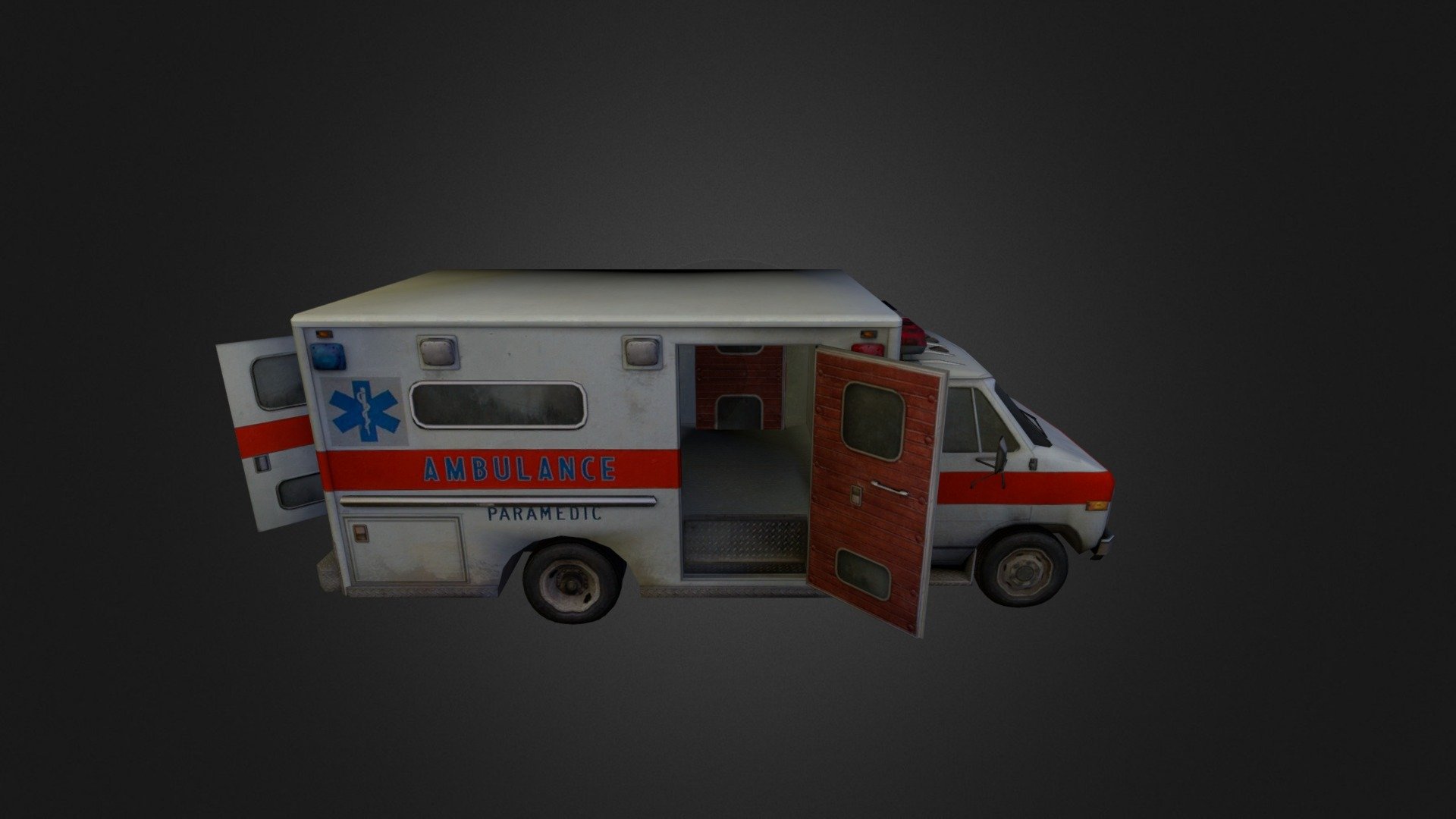 Ambulance car - 3D model by Brillstudio (@Brill) [64f9a15] - Sketchfab