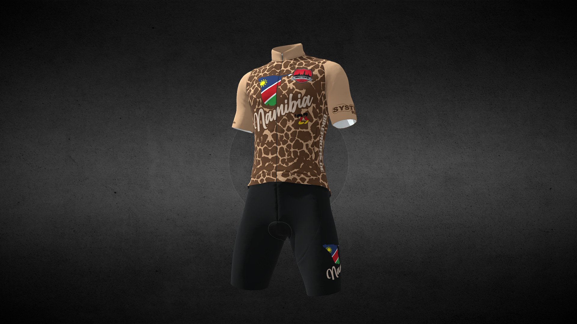 NAMIBIA - 3D model by GIESSEGICUSTOM [64f9b65] - Sketchfab