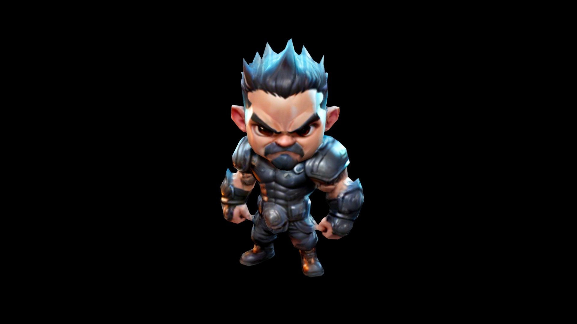 Fierce Fighter - Download Free 3D model by klrxyz [64fa4e4] - Sketchfab