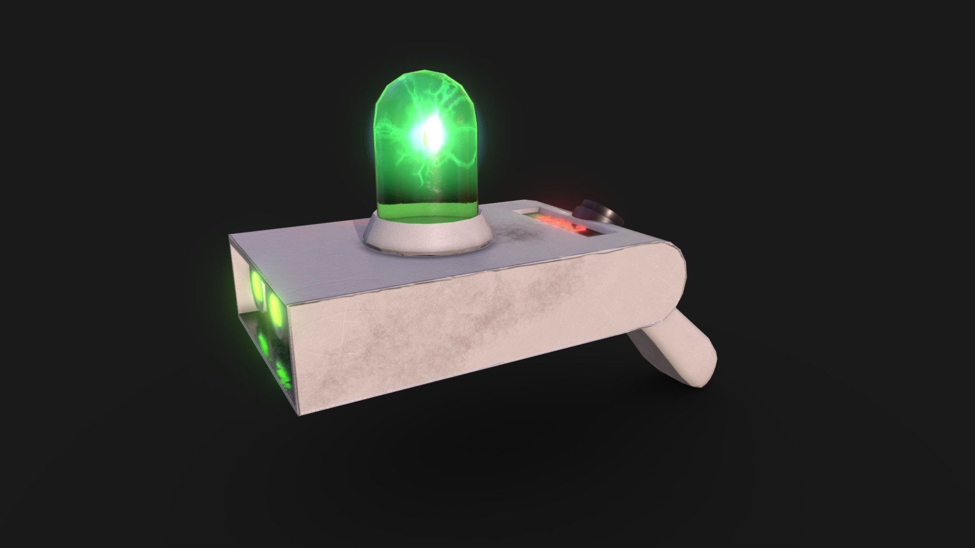 Rick's Portal Gun - 3D model by Fred Drabble (@FredDrabble) [64faa48] - Sketchfab