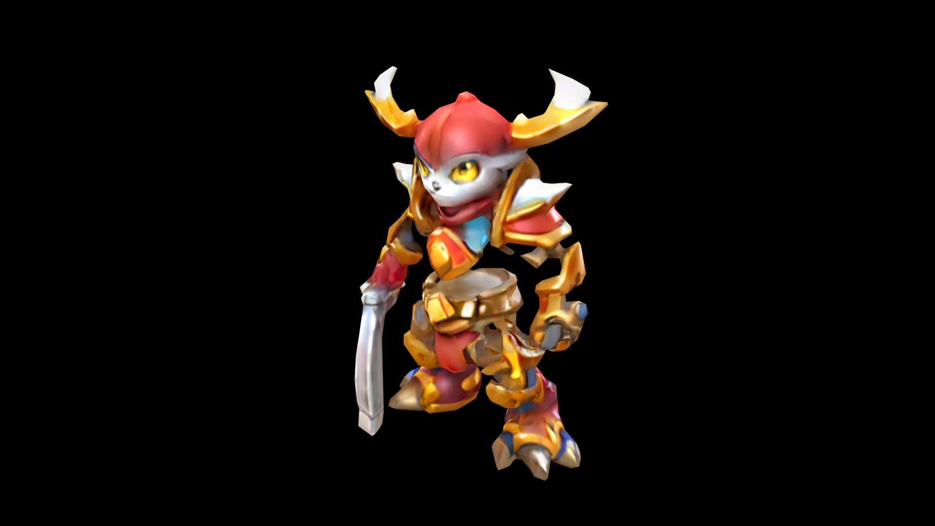 A Battle Ready Warrior - Download Free 3D model by klrxyz [64fabe9 ...